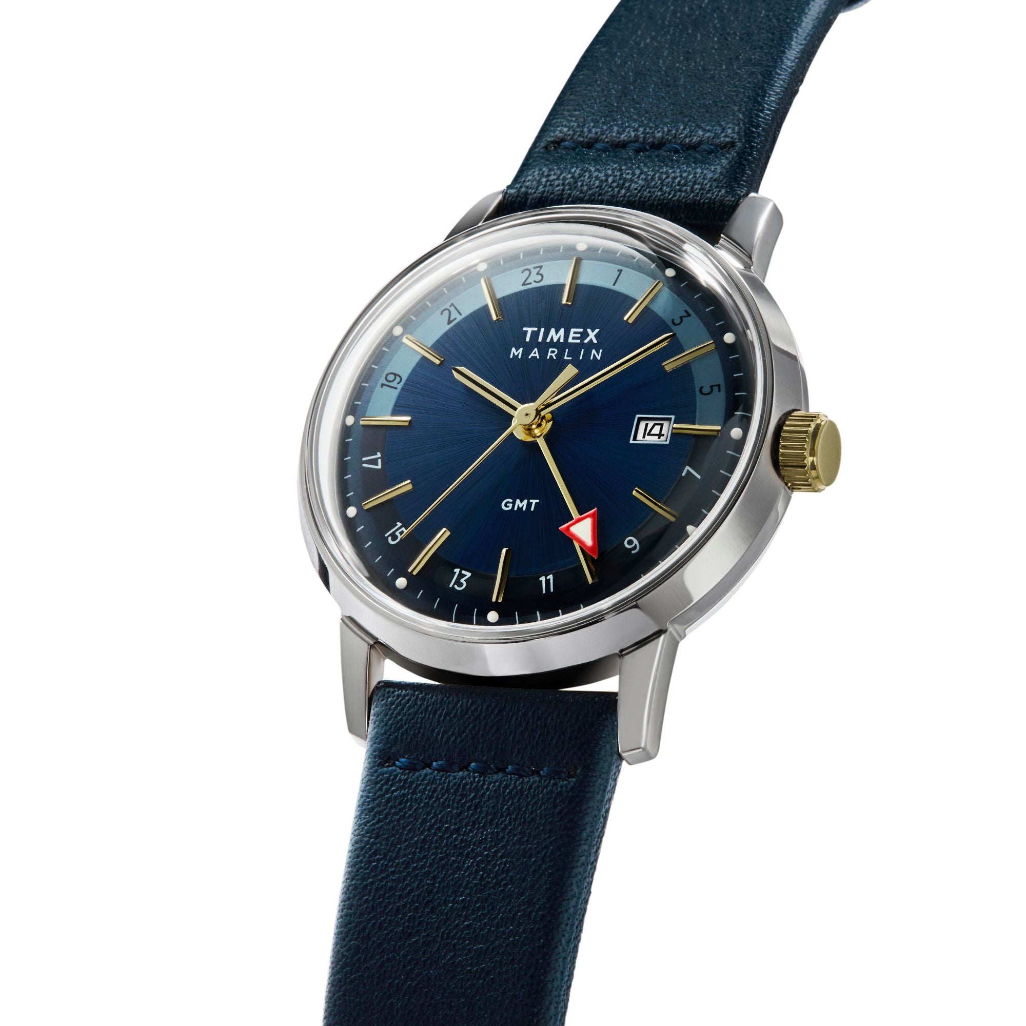 TIMEX Marlin Blue Round Dial Analog Men's Watch - TW2Y47900UJ