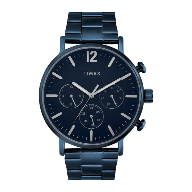 Buy Men’s Watch – Timex Blue Dial Stainless Steel Watch