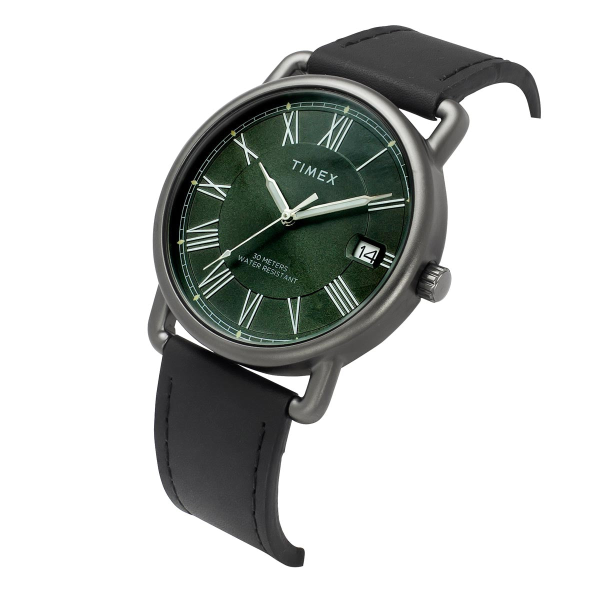 TIMEX Men Green Round Dial Analog Watch - TWEG25602