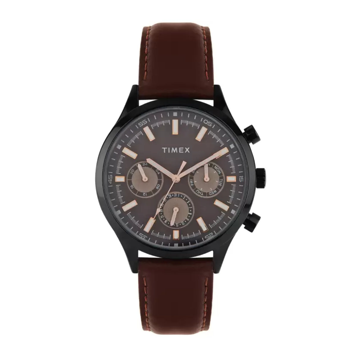 Buy Timex Timex Fashion Collection Premium Quality Multifunction Men Analog Black Dial Coloured ...