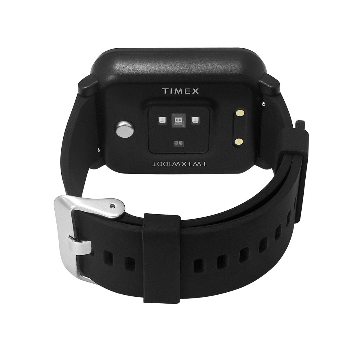 Timex Helix Unisex Tech Digital Dial Rectangle Case Temperature + HRM